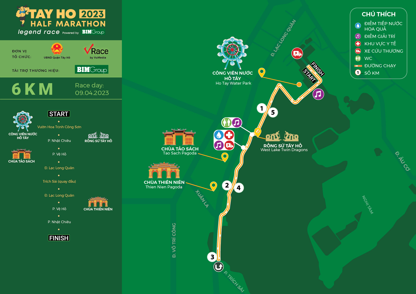 Tây Hồ Half Marathon 2023 - Powered by BIMGROUP | ACTIUP.NET