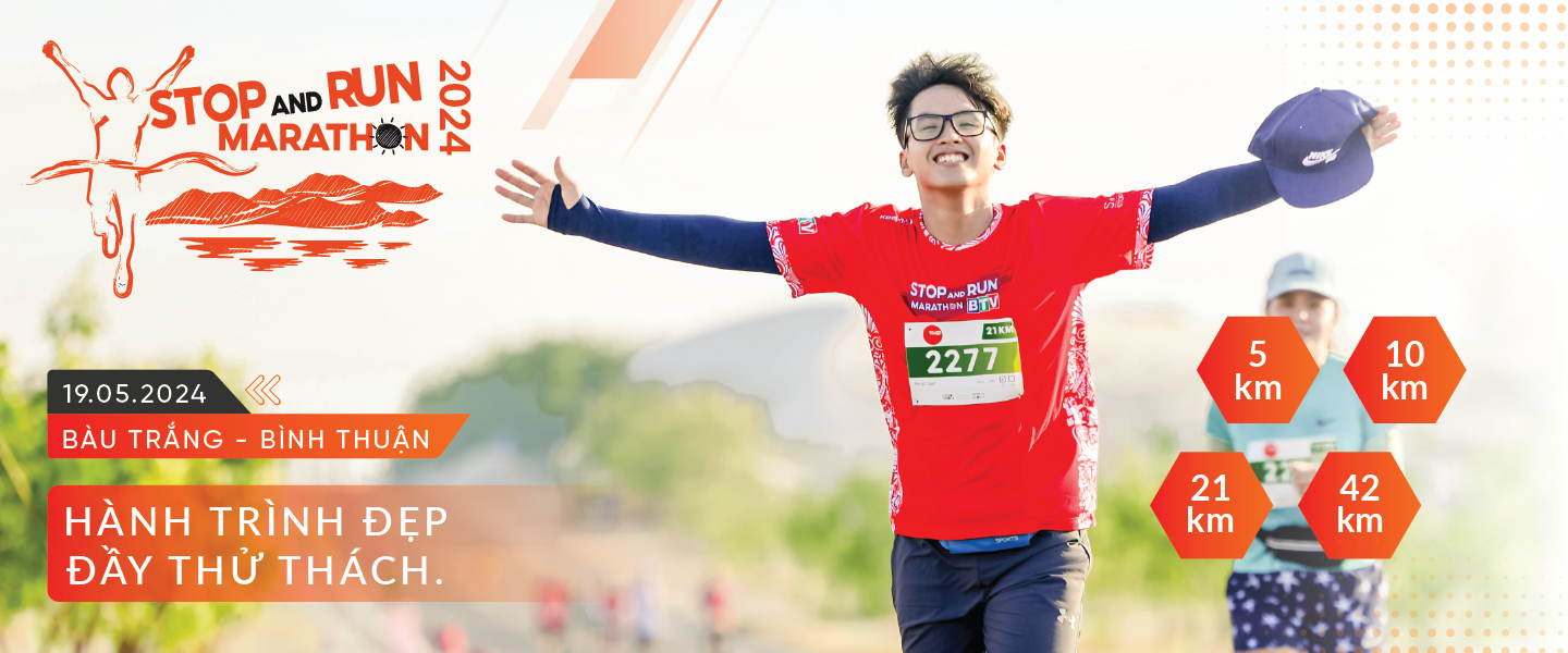 STOP AND RUN MARATHON BÌNH THUẬN 2024