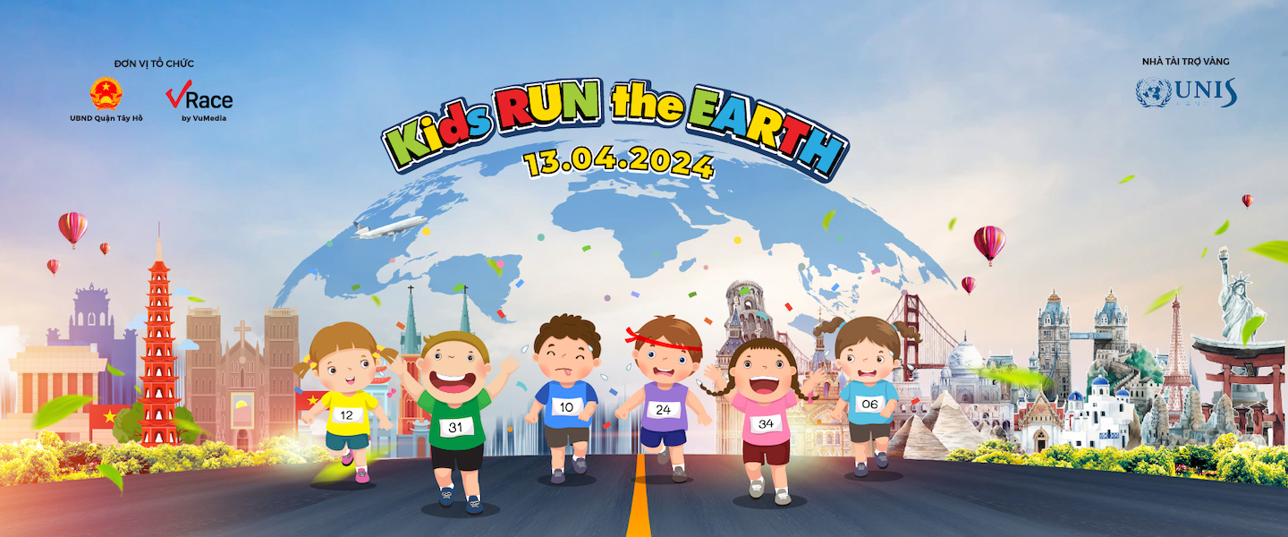 Kids RUN the EARTH 2024 | ACTIUP.NET